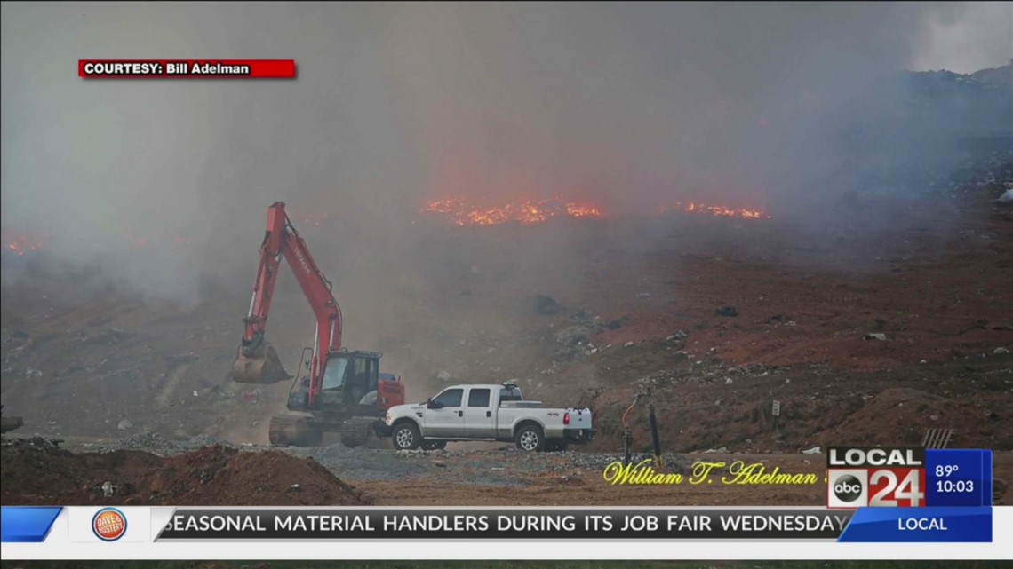 Fire at Memphis landfill under investigation | localmemphis.com