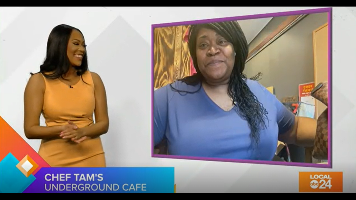 Meet Tamera Patterson, the owner of Chef Tam's Underground Cafe ...