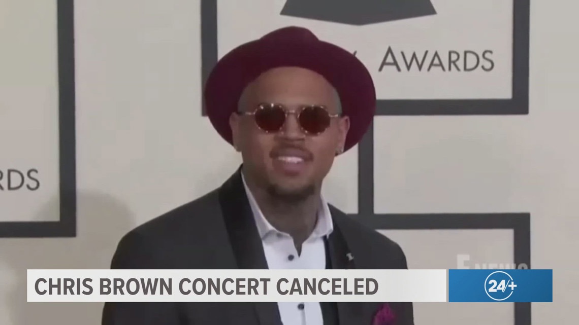 Chris Brown's Memphis concert canceled | localmemphis.com