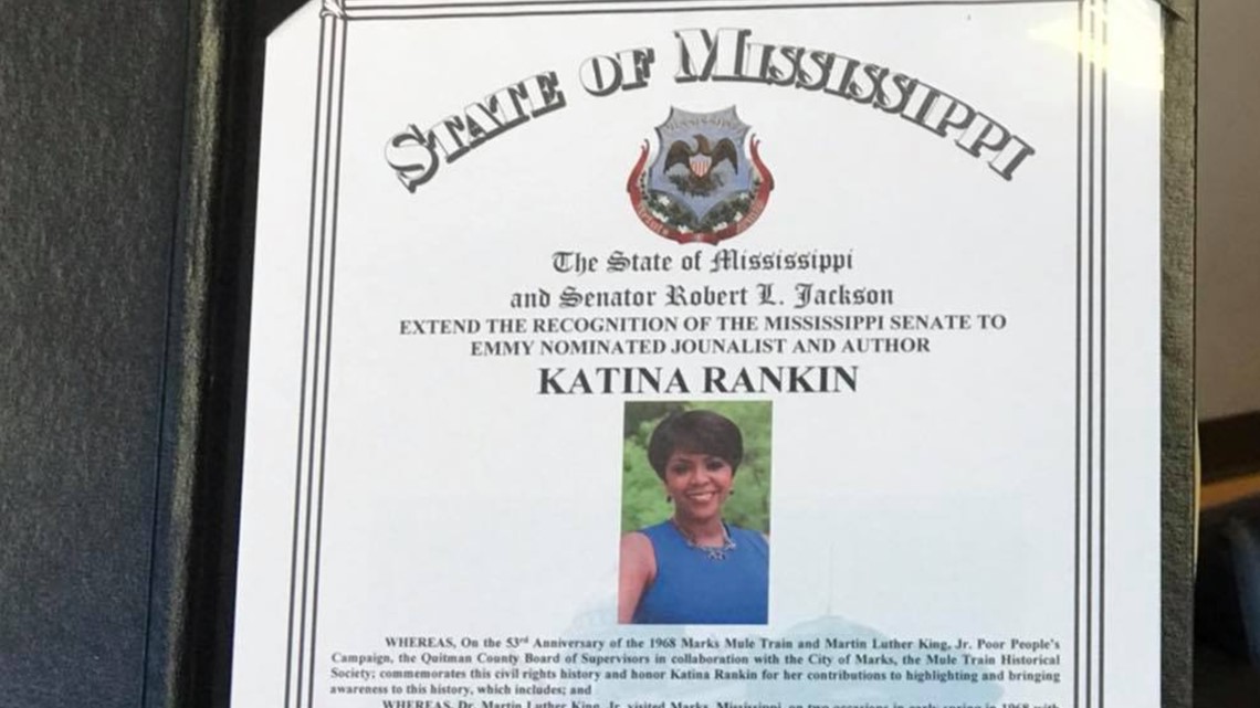 Katina Rankin honored for work on 'The Mule Train' documentary ...