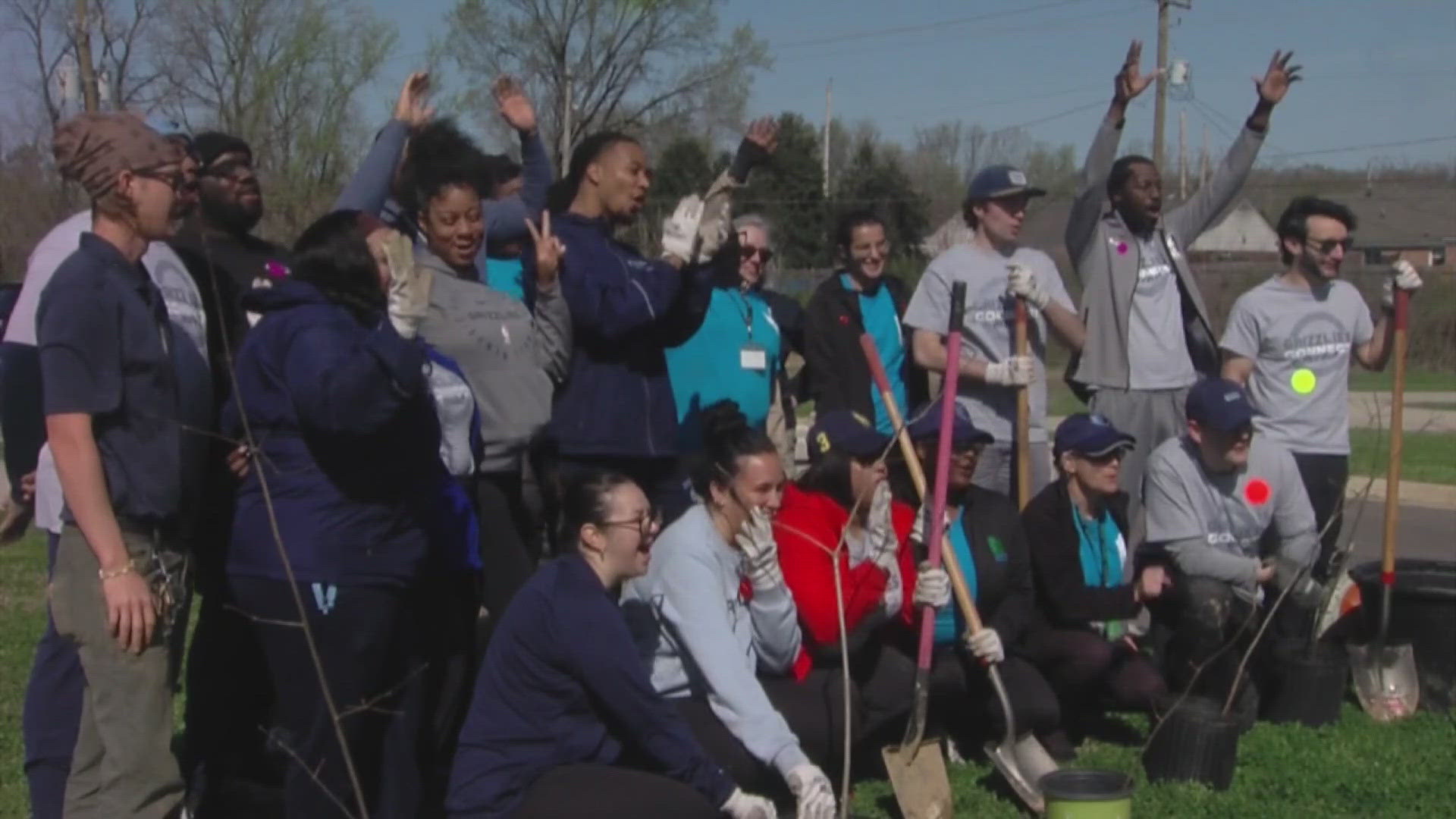 Grizzlies work with Memphis Parks on beautification efforts ...