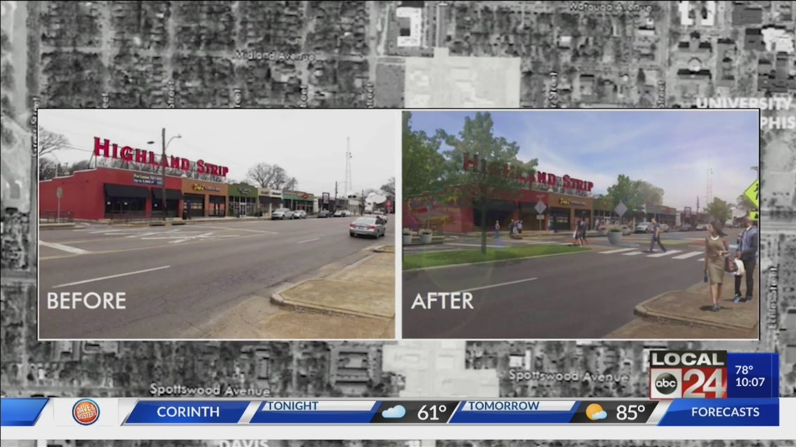 Plan to make section of Highland Strip more pedestrian friendly ...