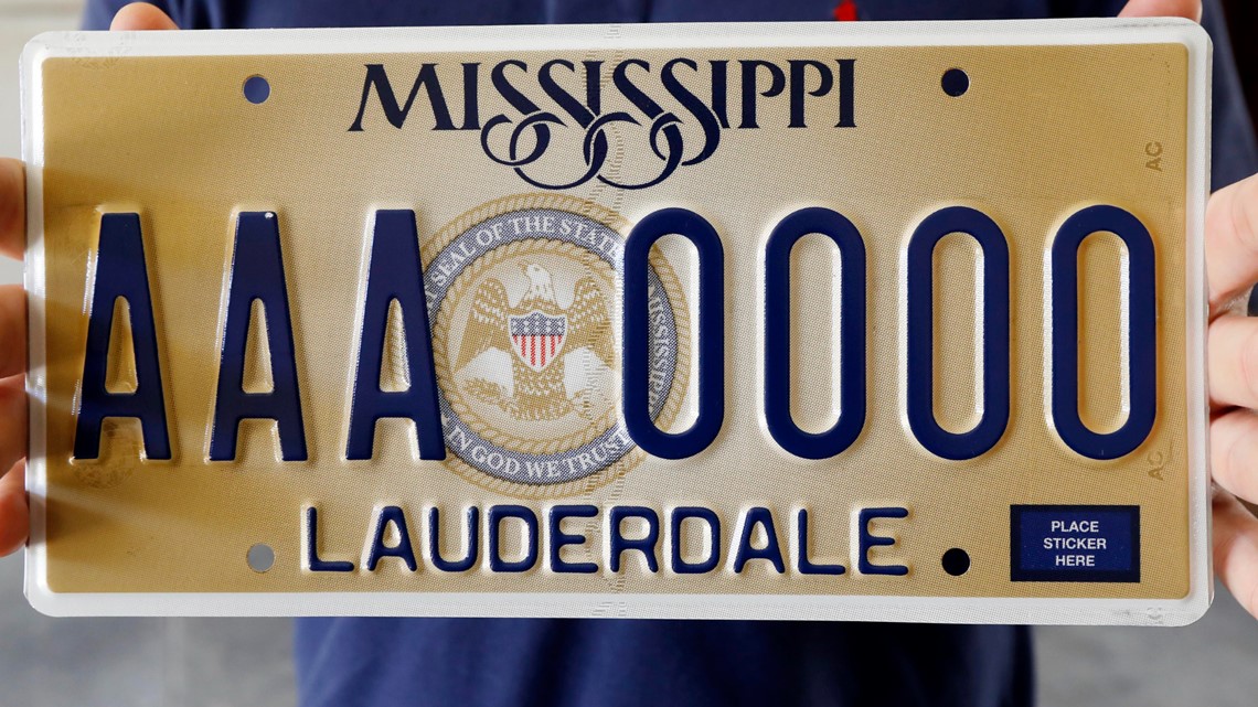 Federal lawsuit filed over Mississippi's license plates | localmemphis.com