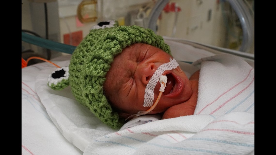 NICU babies dressed as frogs for Leap Day at Regional One Health ...
