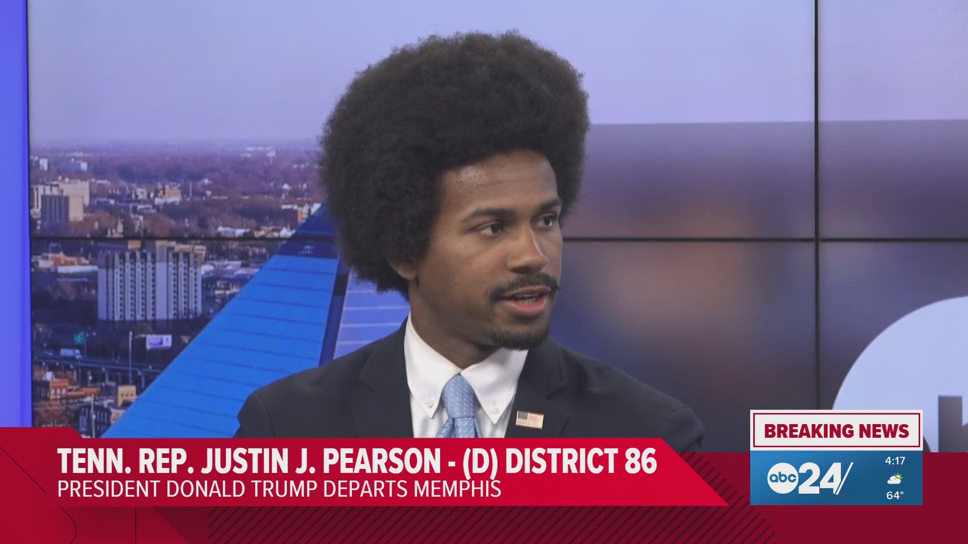 Trump visits Memphis: State Rep. Justin Pearson rips president for ...