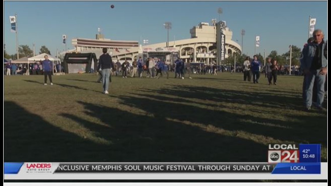 Memphis football game makes an unforgettable weekend for fans ...