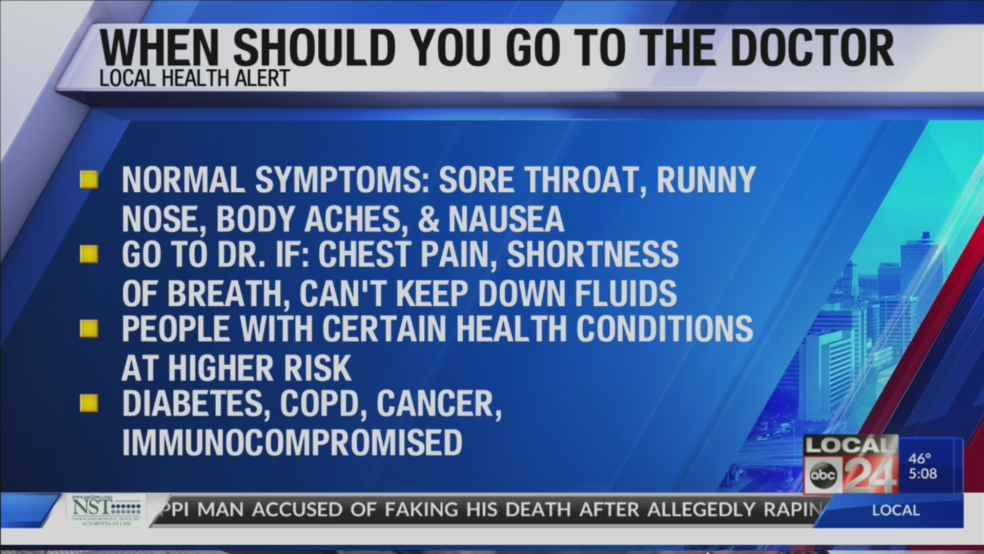 When should you go to the doctor if you have flu-like symptoms ...