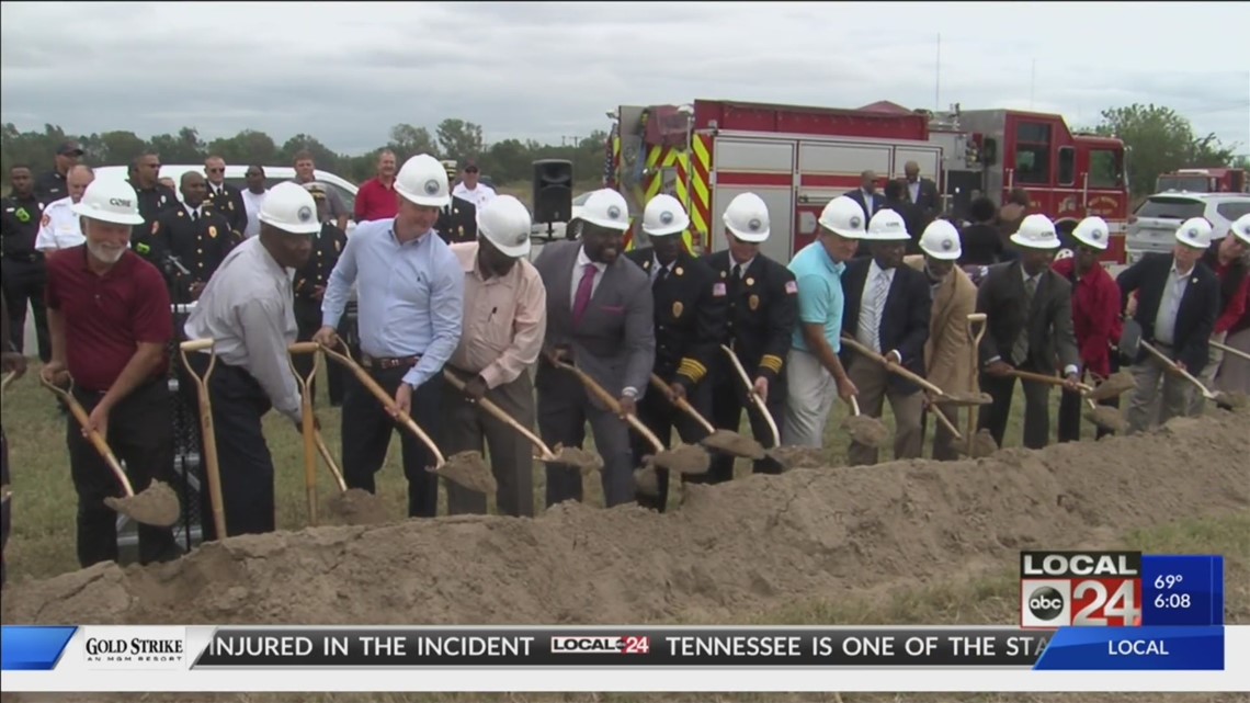West Memphis breaks ground on new fire station/police substation and ...