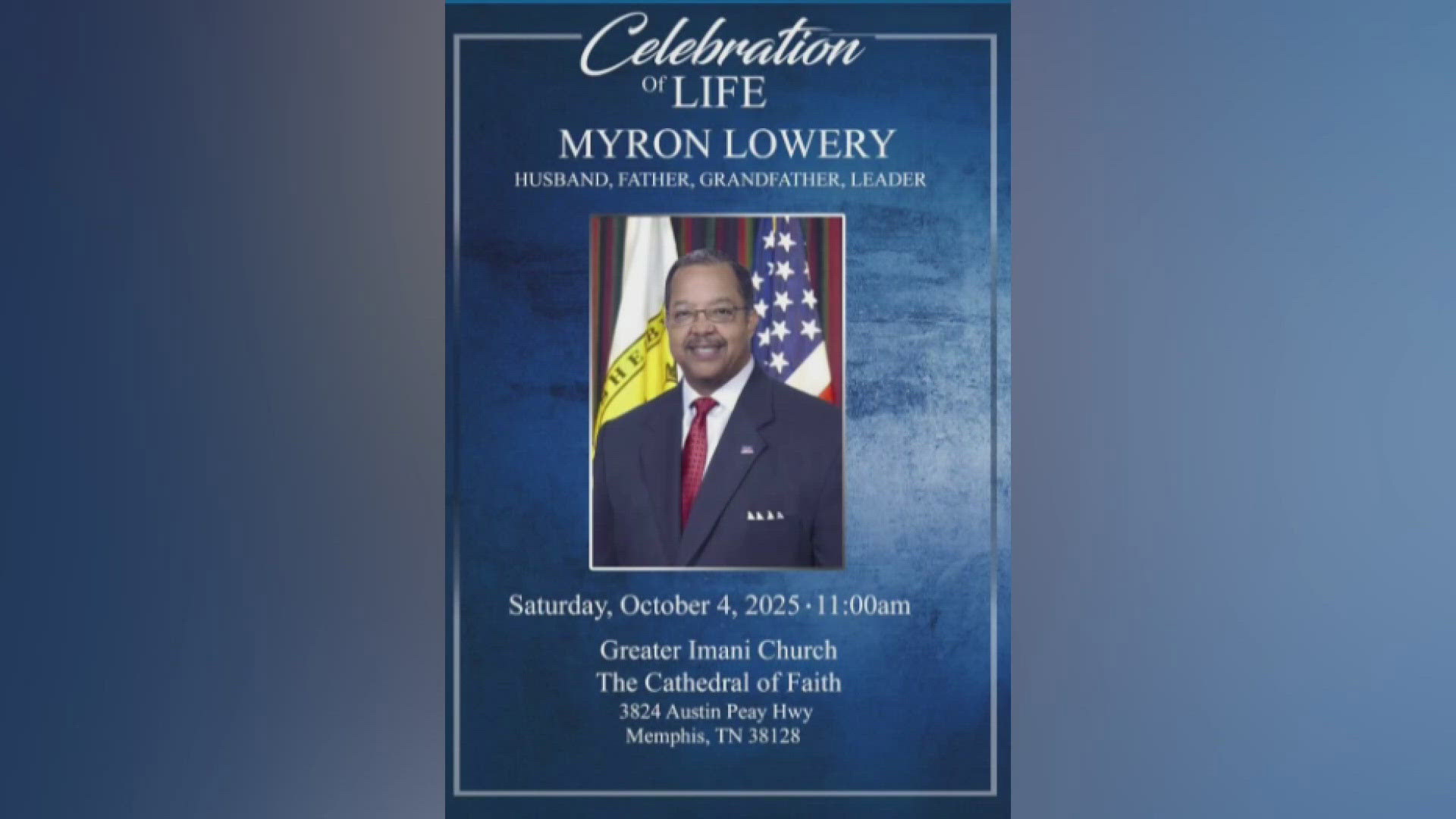 Celebration of life announced for Myron Lowery | localmemphis.com