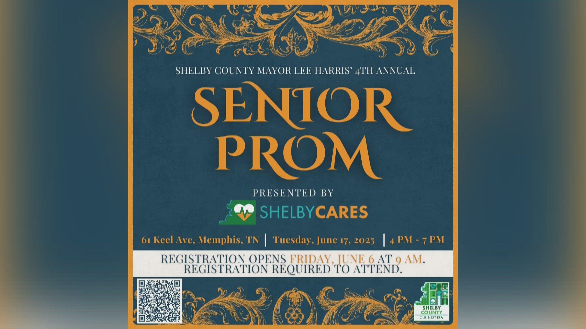 Registration now open for Shelby County Mayor Lee Harris' Senior Prom ...
