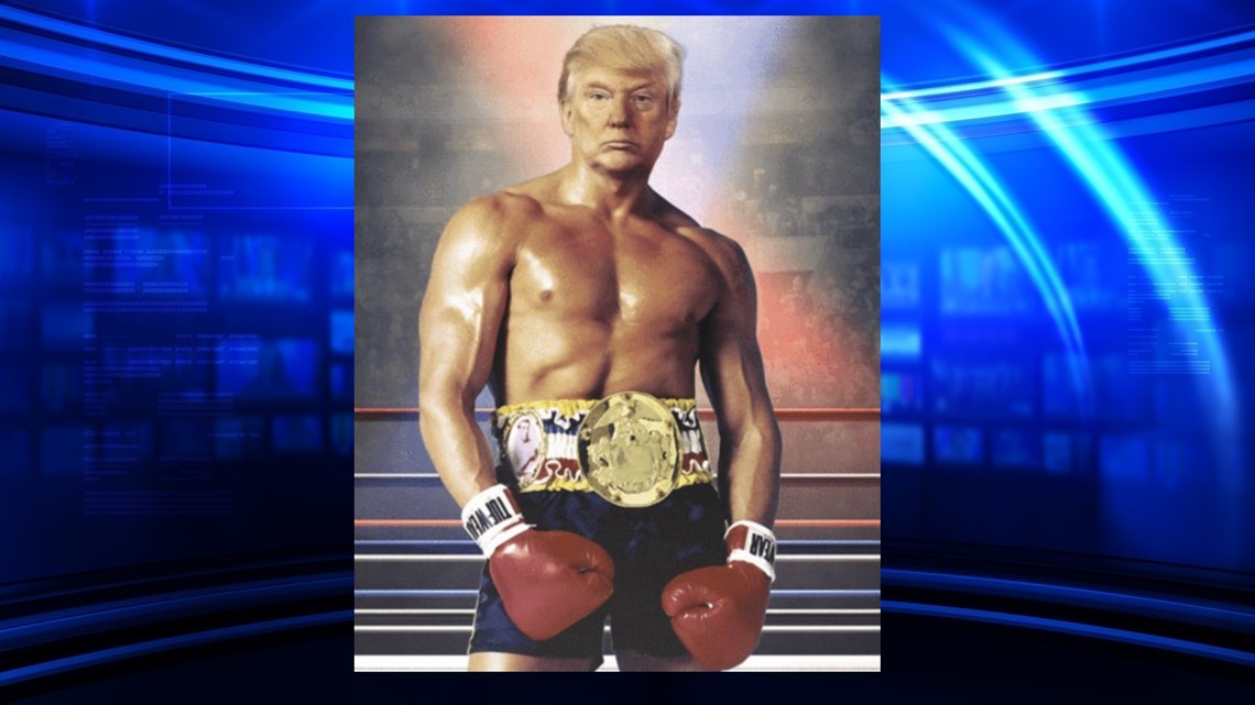 Trump tweets image of himself as Rocky | localmemphis.com