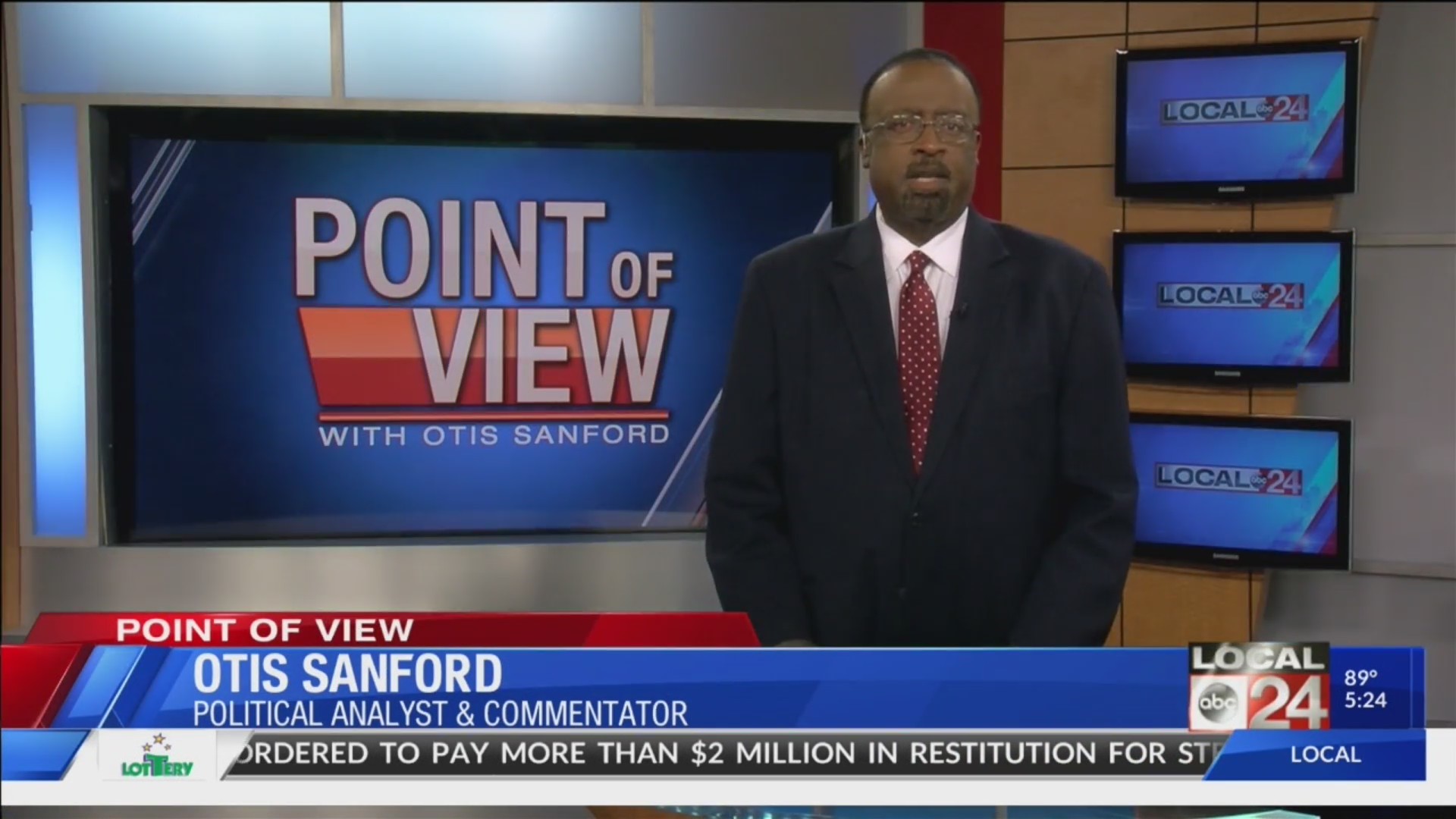 Local 24 News political analyst & commentator Otis Sanford on economic ...