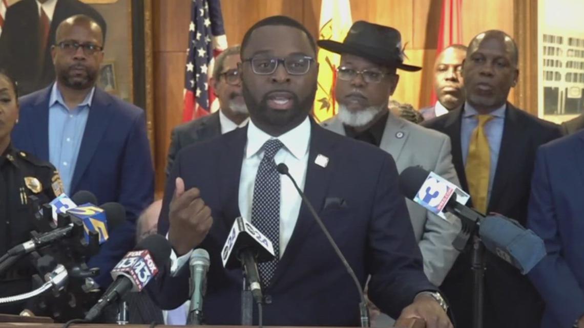 Memphis Mayor Paul Young speaks on crime that happened during 901 Day ...