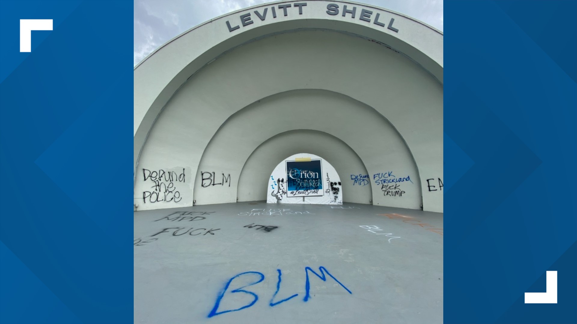 Graffiti at Graceland, Levitt Shell in Memphis | localmemphis.com