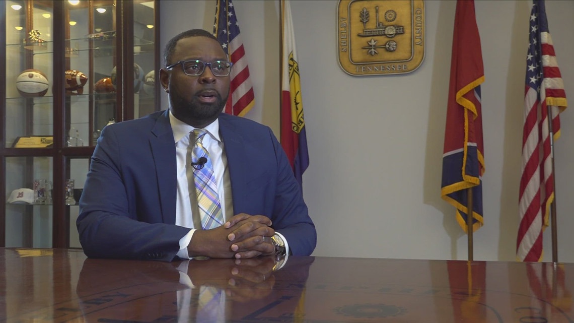 Memphis Mayor Paul Young speaks on crime, Police Chief CJ Davis ...