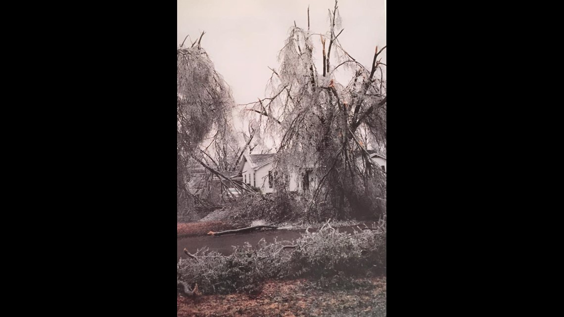 Pictures from the February 1994 ice storm in the Mid-South ...