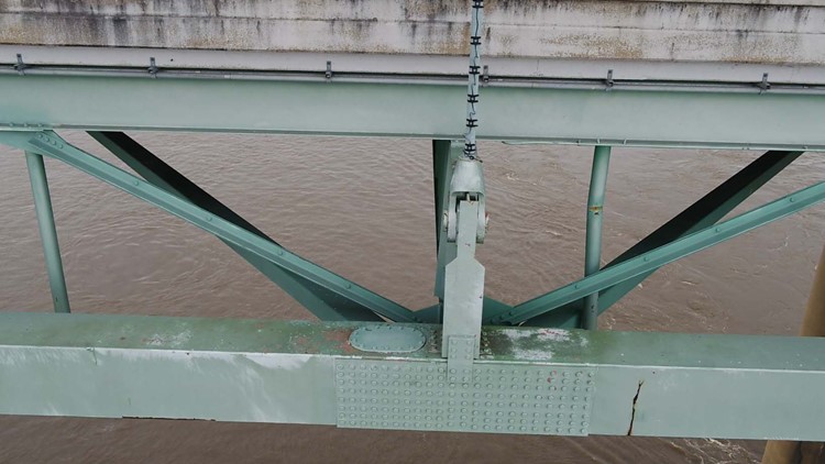 There was damage to I-40 Hernando de Soto bridge in 2019 | localmemphis.com