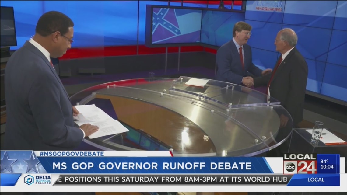 Debate between Tate Reeves and Bill Waller Jr., who are seeking to be ...