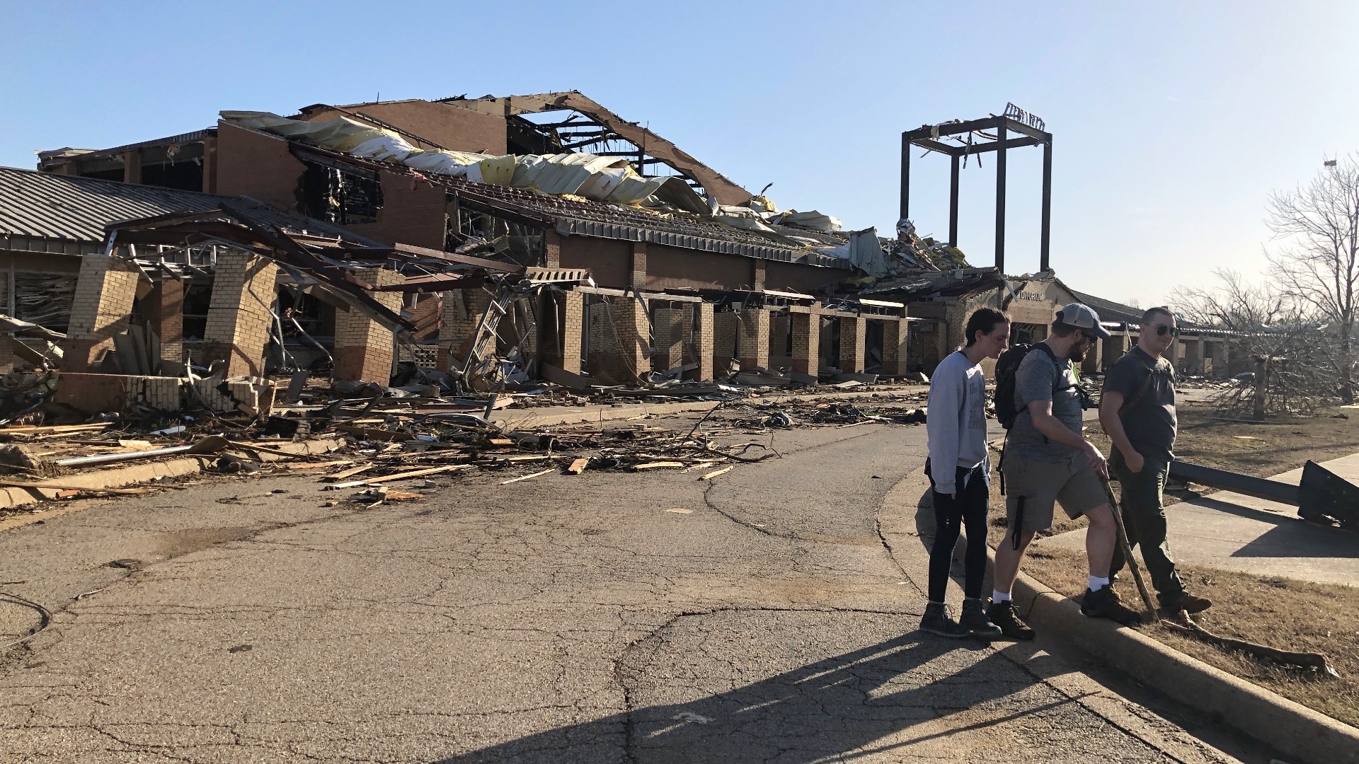 Wynne, Arkansas tornado damage drone video | localmemphis.com
