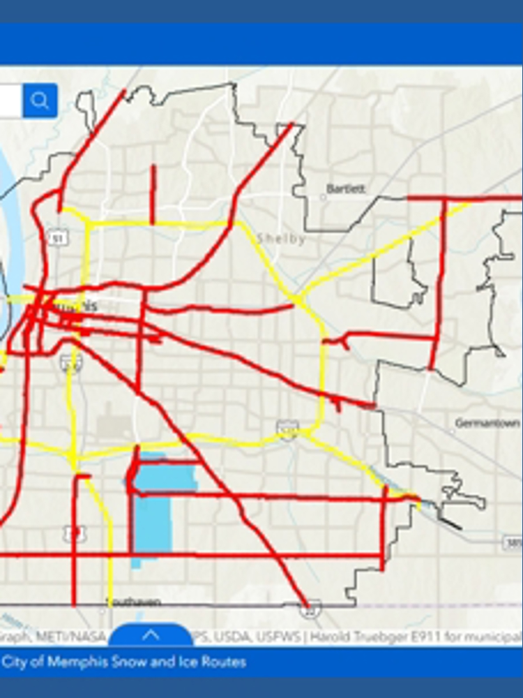 Which roads will crews clear in Memphis for the upcoming winter weather ...