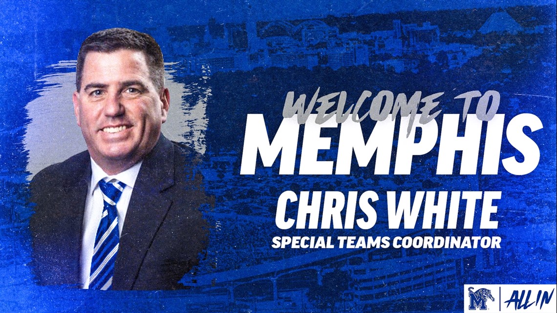 Memphis Tigers football new coach Chris White | localmemphis.com