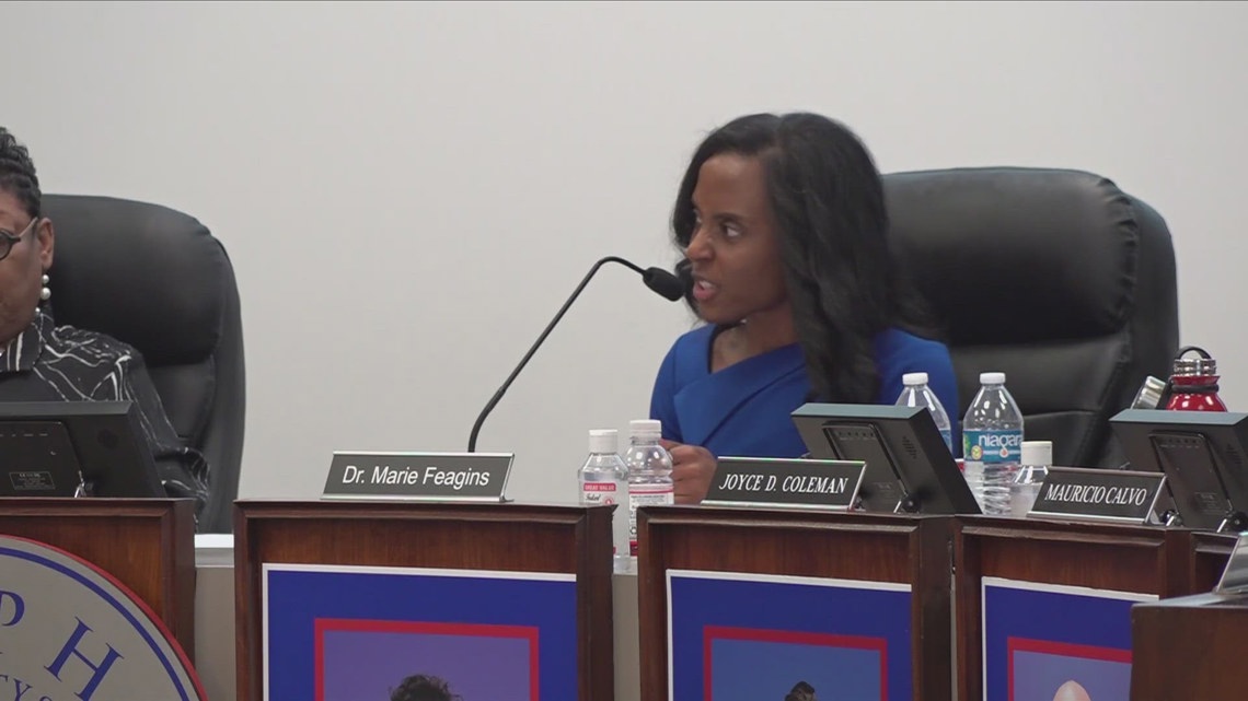 MSCS Superintendent Marie Feagins reacts to board pausing cuts ...