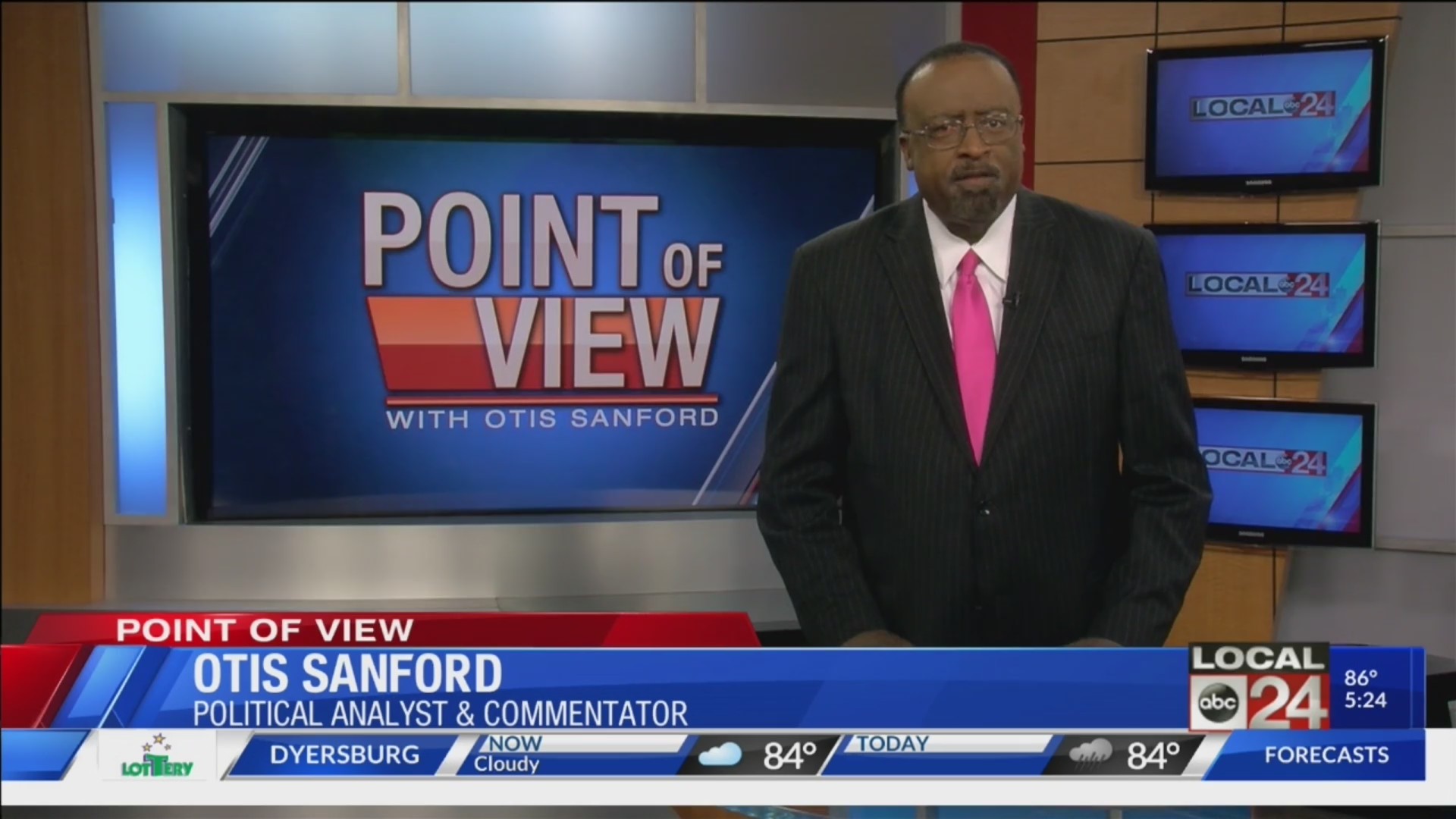 Local 24 News political analyst & commentator Otis Sanford on the ...