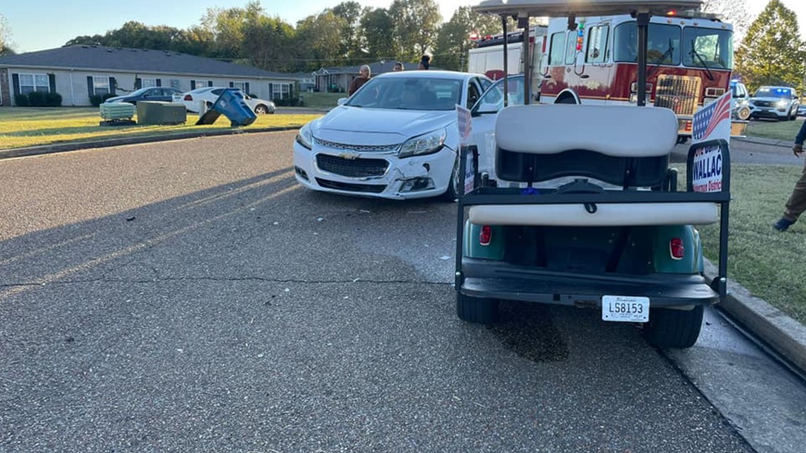 Covington alderman hurt after golf cart crash | localmemphis.com