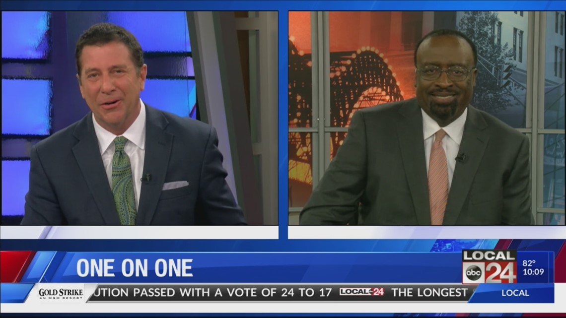 One on one with Local 24 News anchor Richard Ransom and Local 24 News ...