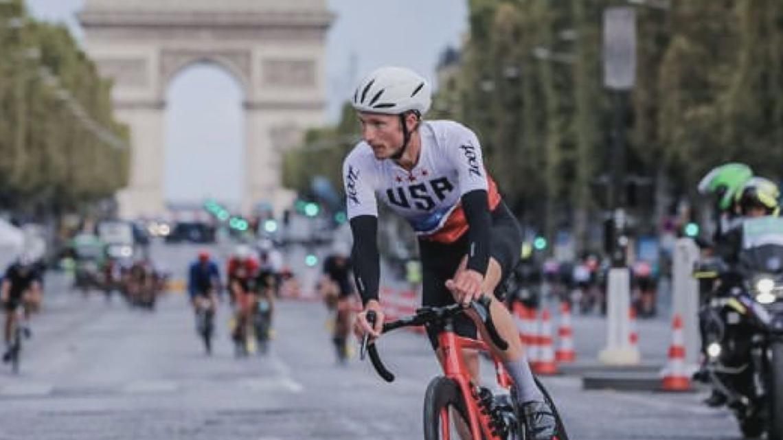 Seth Rider wins silver medal in Olympic triathlon mixed relay ...