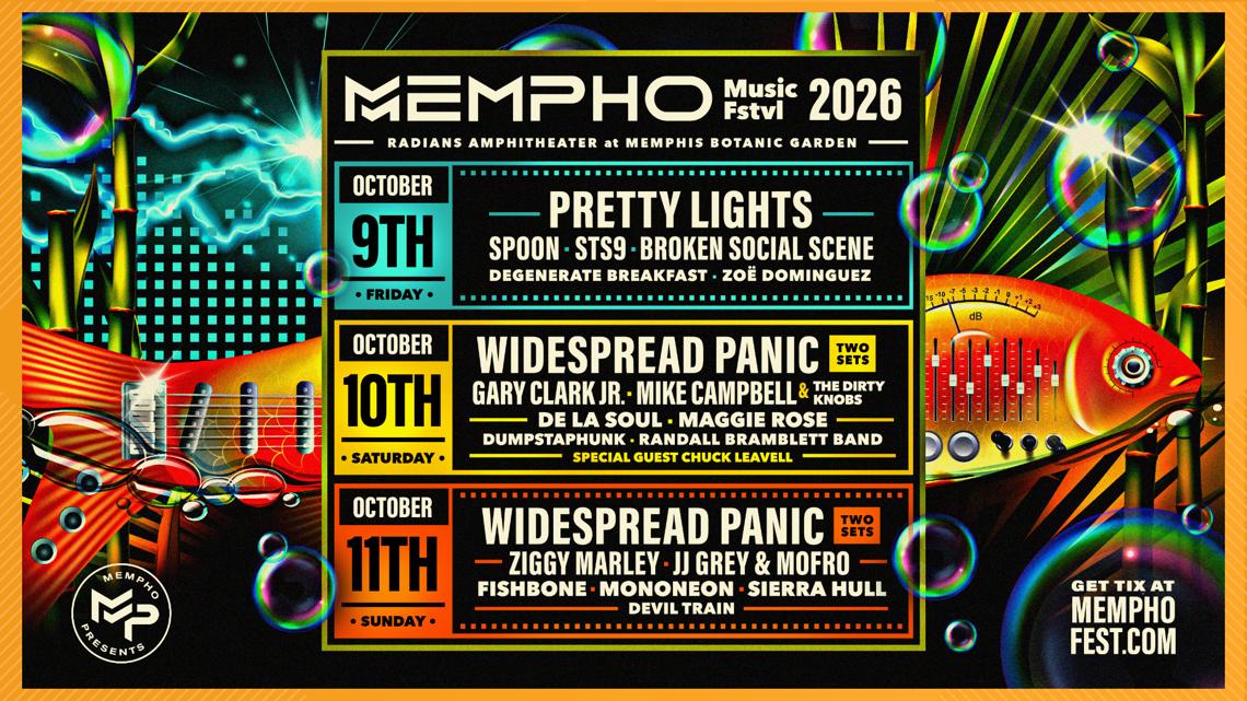 2026 Mempho Music Festival artist line-up released | localmemphis.com