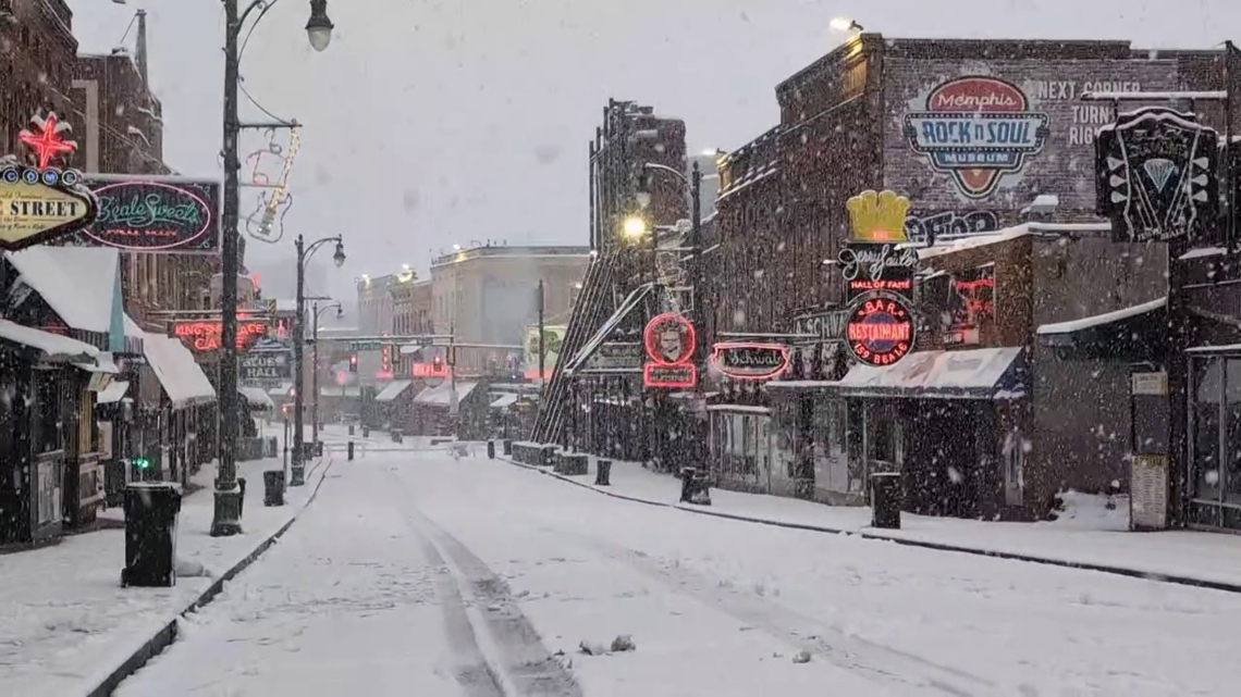 Here's how much snow fell in Memphis and across the Mid-South ...