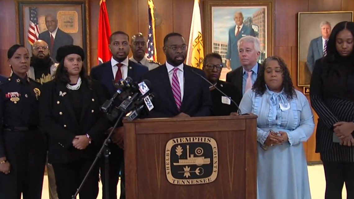 Memphis Mayor Paul Young holds news conference on public safety ...