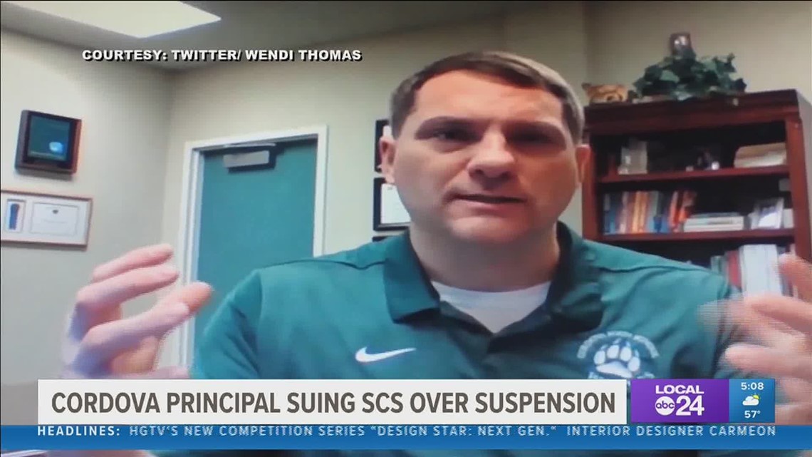 Suspended Cordova High School principal is now suing Shelby County ...