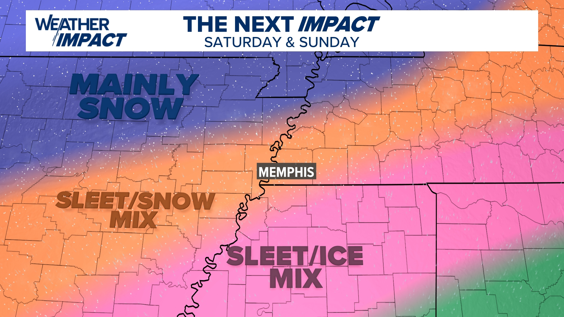 Here's what's changed about the winter storm in Memphis this weekend ...