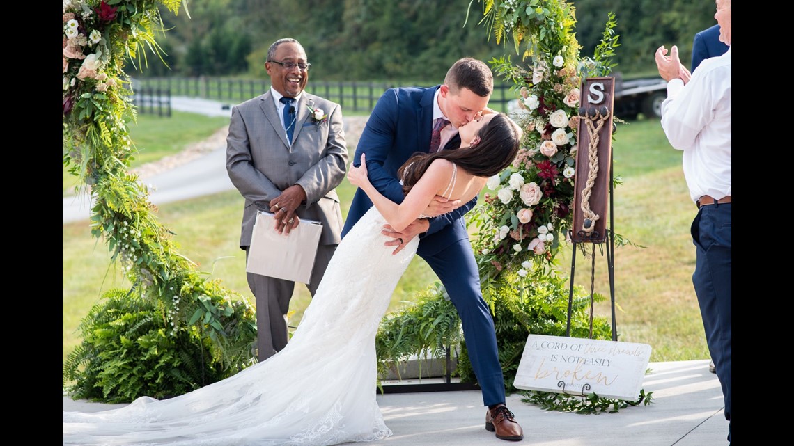 Couple ties the knot one day after East TN apartment fire ...