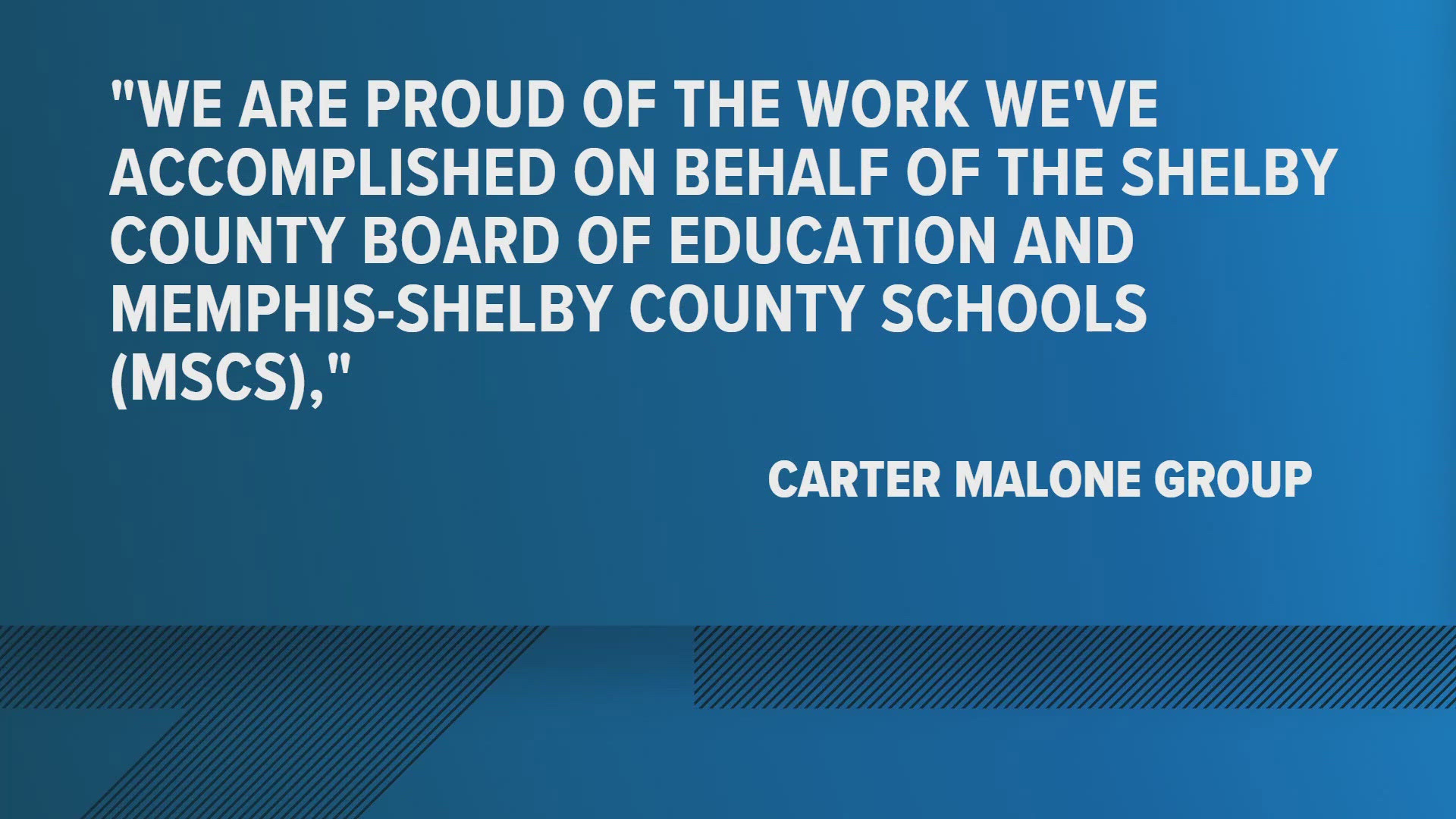 Carter Malone Group breaks with MSCS | localmemphis.com