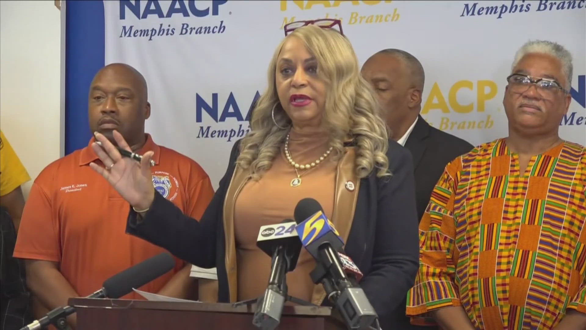 NAACP, community partners speak out against Memphis Safe Task Force ...