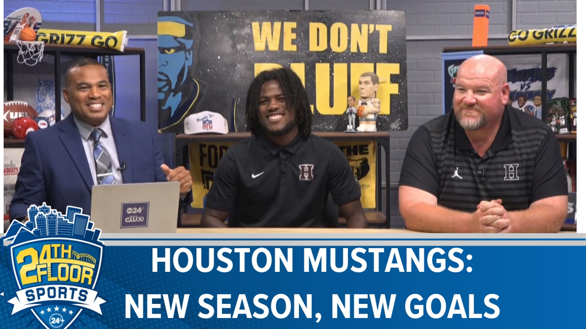 Houston Mustangs Ready to Strike: Coach Thomas & Star RB Celley Davis ...