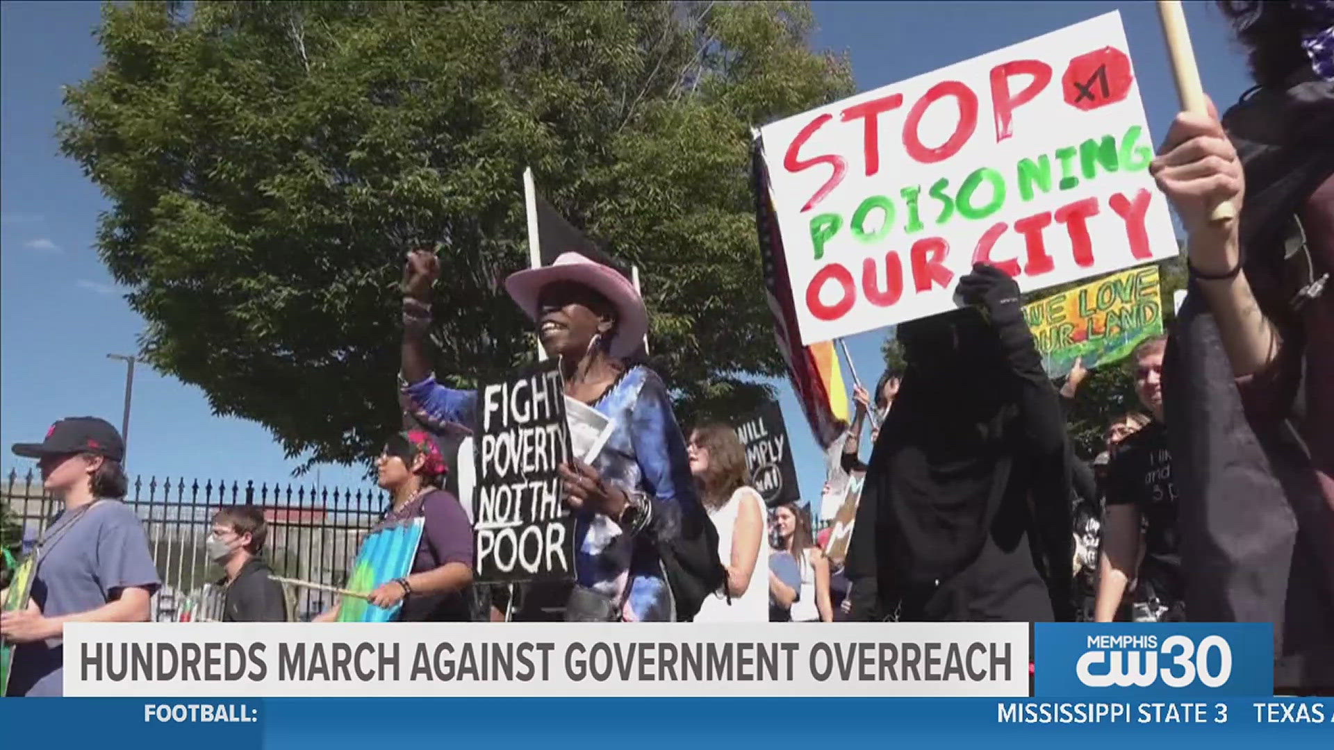 'Get Out of Memphis' protest against National Guard deployment draws ...