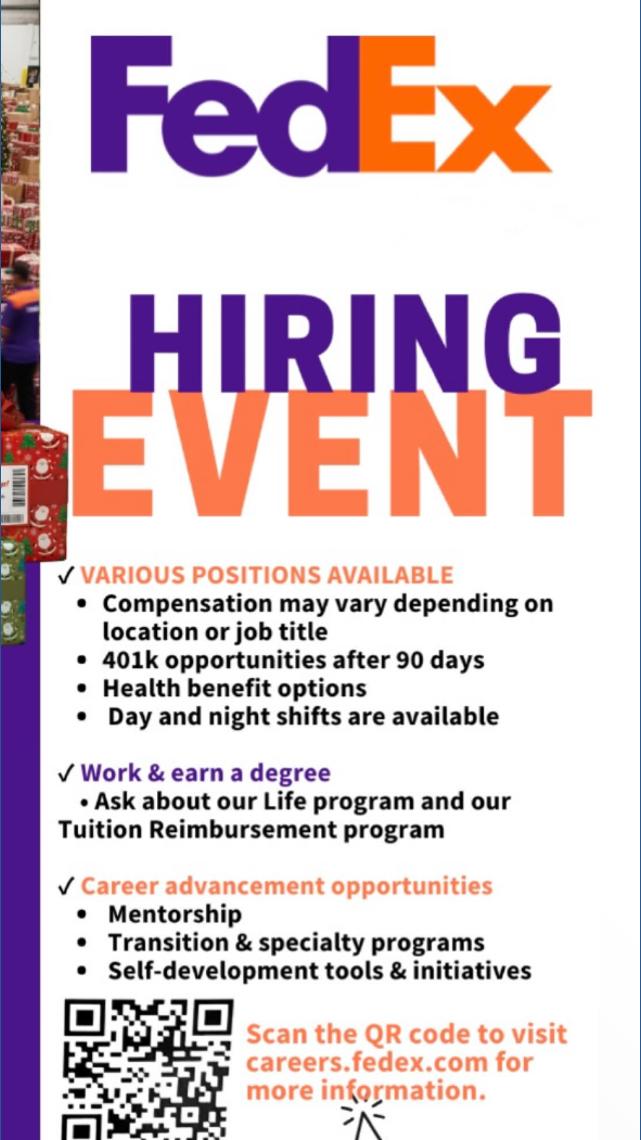 FedEx announces West Memphis hiring event | localmemphis.com