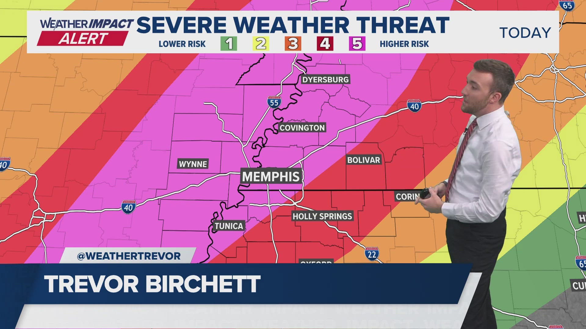 Latest on the severe storms expected to arrive in the Memphis area ...