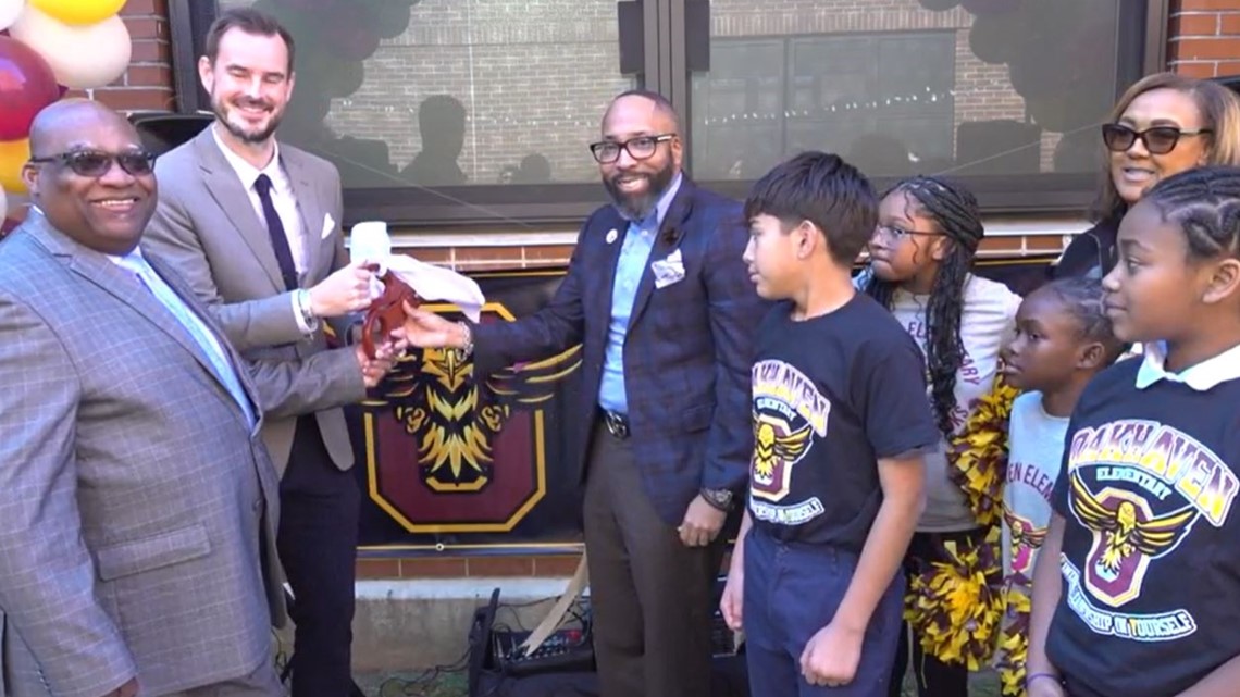 Oakhaven Elementary opens new outdoor learning space | localmemphis.com