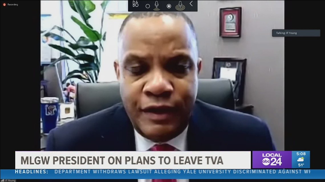 President & CEO J.T. Young presents State of MLGW to Shelby County ...