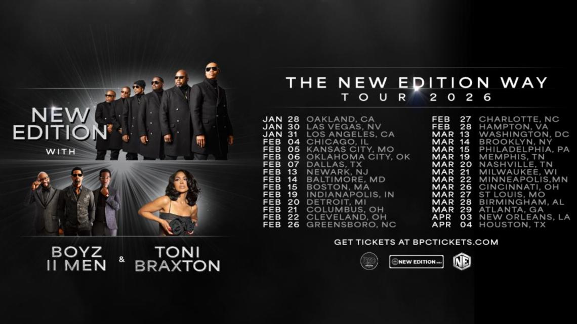 New Edition, Boyz II Men, Toni Braxton set to take FedExForum in March ...