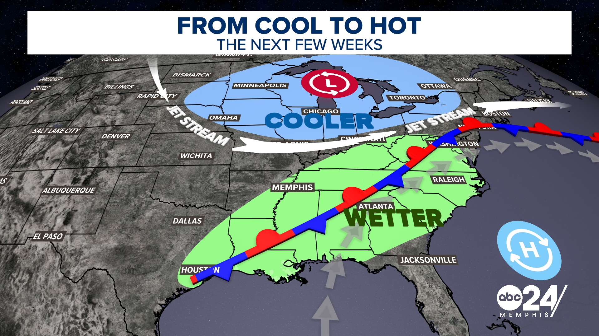 Why Memphis is cooler during the hottest time of the year ...
