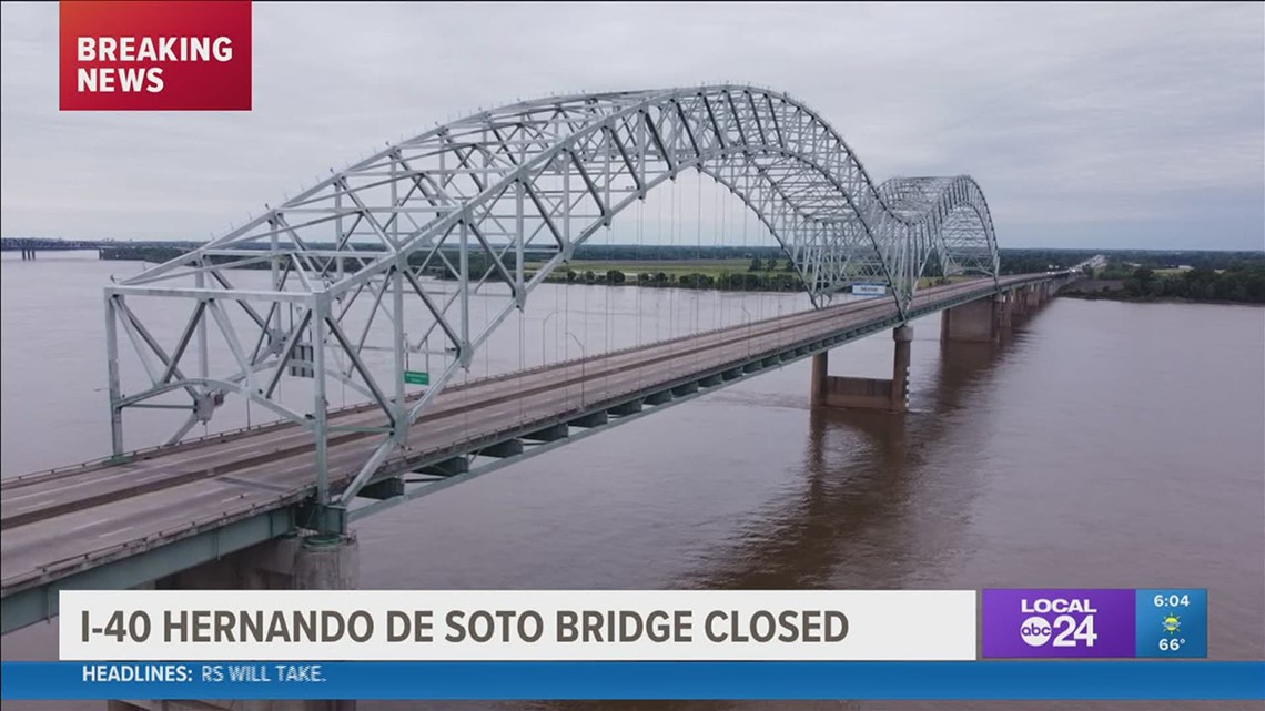 I-40 bridge closed indefinitely while crews assess severity of cracked ...