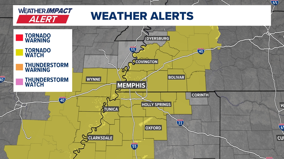 Heavy rain and severe storms possible in Memphis on Saturday ...