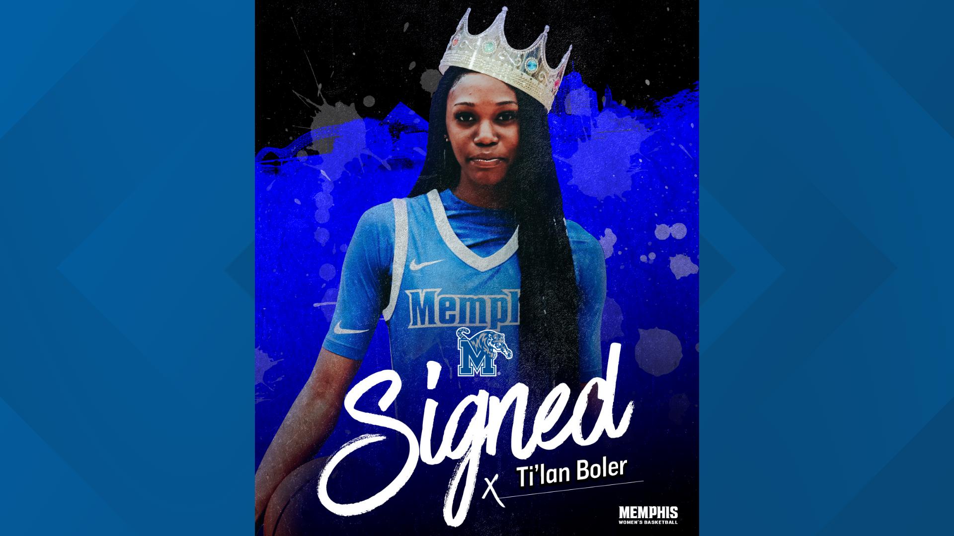 Jackson State's Ti'lan Boler picks Memphis | localmemphis.com