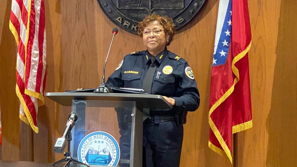 Highest ranking woman promoted to West Memphis Police Department ...